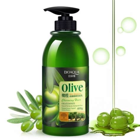 Шампунь для волос с оливковым маслом BIOAQUA Olive Shampoo (400мл ...