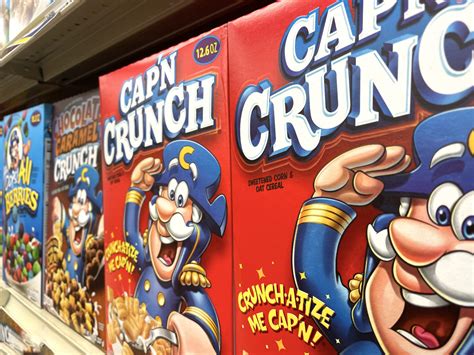 Captain Crunch Quotes Capn Crunchs Strawberry Shortcake Cereal Turns