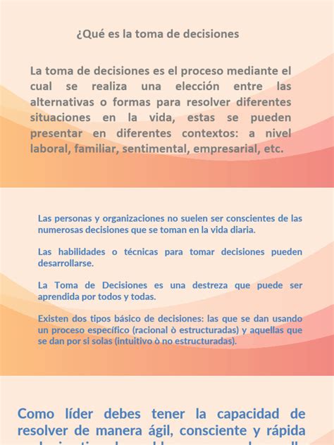 Habilidades Directivas Ii Pdf Toma De Decisiones Cognición
