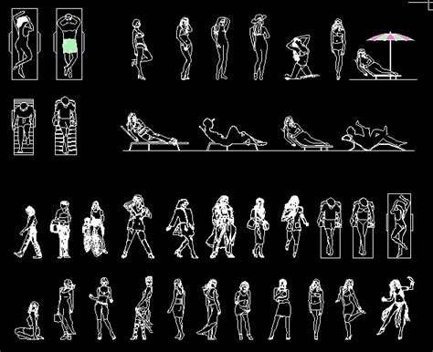 بلوک اتوکد آبجکت اتوکد ابزار های اتوکد بلاک اتوکد پرسوناژ اتوکد بلوک