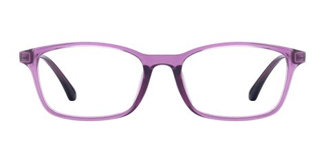 Mira Rectangle Prescription Glasses Purple Womens Eyeglasses Payne Glasses