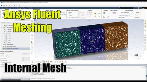 Ansys Fluent Meshing Internal Mesh Meshing Mode Heat Transfer Youtube