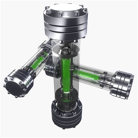 Virus Container 3d Model Cgtrader