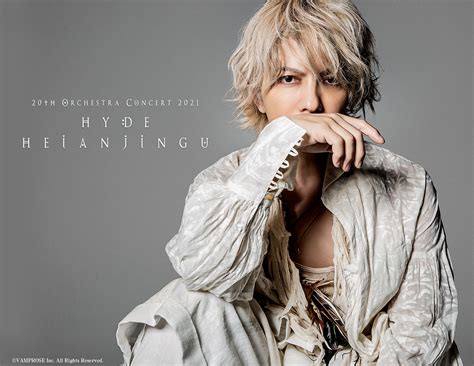 Hyde Announces 20th Anniversary Orchestral Concert At Heian Shrine J