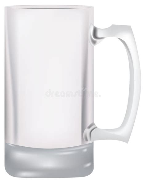 Empty Beer Glass Stock Vector Illustration Of Brown 120786609