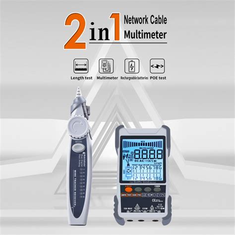 Et616et618 Network Cable Tester With Lcd Display Analogs Digital