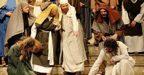 Szentatyák tanulságos elbeszélései Mit írt Krisztus a porba