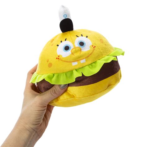 Nickelodeon™ Spongebob Squarepants™ Krabby Patty Plush 8 5in At
