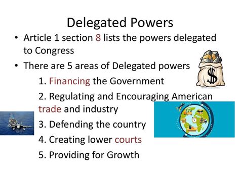 Delegated Powers