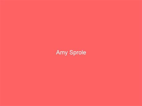Amy Sprole Not Putting On A Shirt