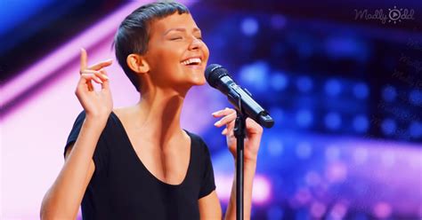 Nightbirde Gets Golden Buzzer From Simon Cowell On Americas Got Talent