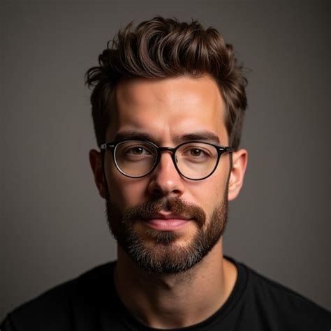 Free Stylish Beard Glasses Image Portrait Beard Glasses Download