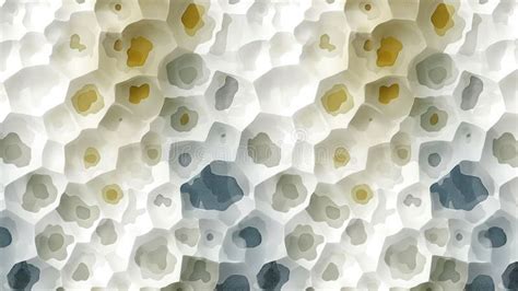 Abstract Pattern With Hexagonal Shapes In Soft Colors Creating A Textured Visual Effect Stock