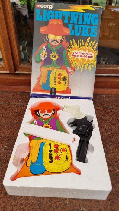 Corgi Toys Western Lightning Luke Shoot Out Game Lightning Luke 1970 1979 Hong Kong