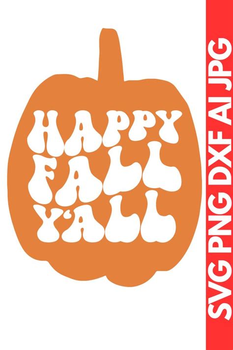 Happy Fall Yall Svg