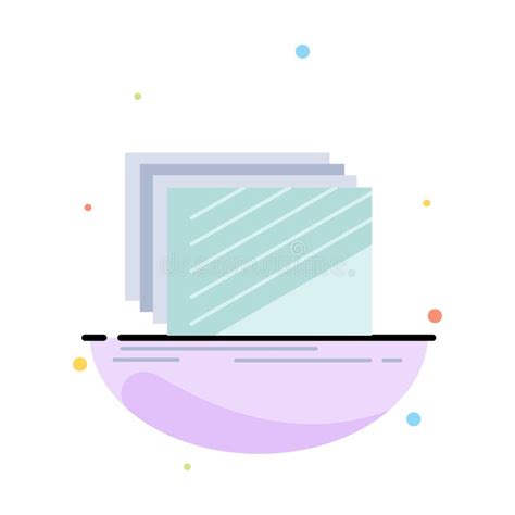 Design Layer Layout Texture Textures Flat Color Icon Vector Stock