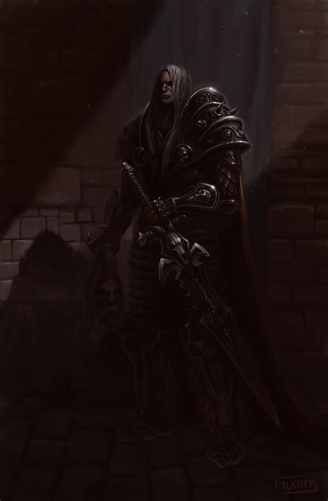 Warcraft Art Arthas Menethil Warcraft Варкрафт Blizzard