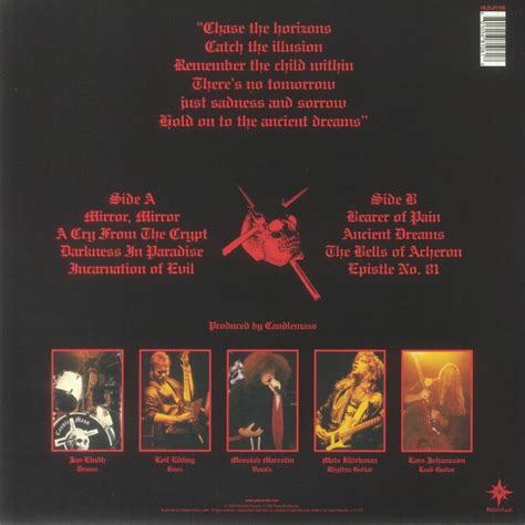 Candlemass Ancient Dreams 35th Anniversary Edition Vinyl At Juno