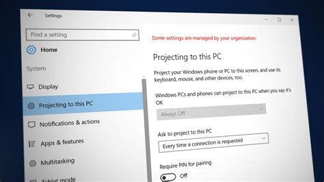 How To Enable Or Disable Projecting To This PC In Windows 10