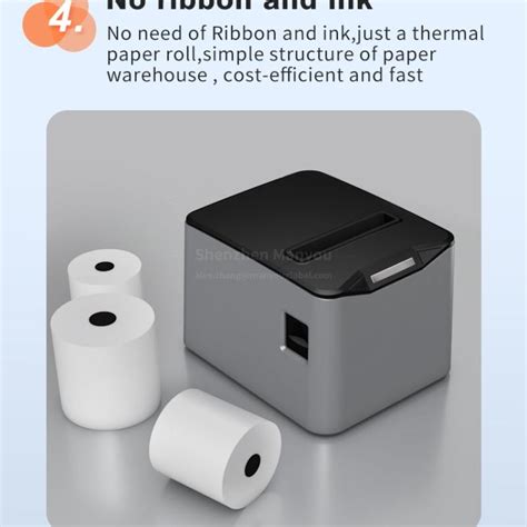 Receipt Ticket Printer 80mm Auto Cut Thermal Receipt Ticket Printer