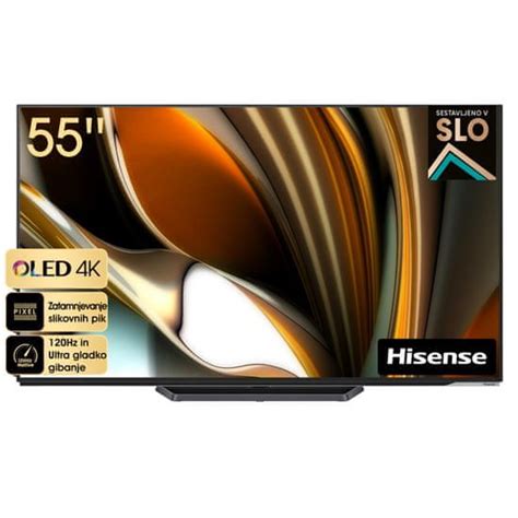 Hisense 55A85H 4K UHD OLED televizor, VIDAA OS, 120 Hz | MALL.HR