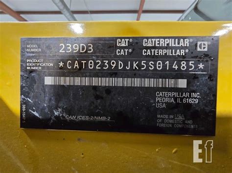 2022 Cat 239d3 Auctions Equipmentfacts