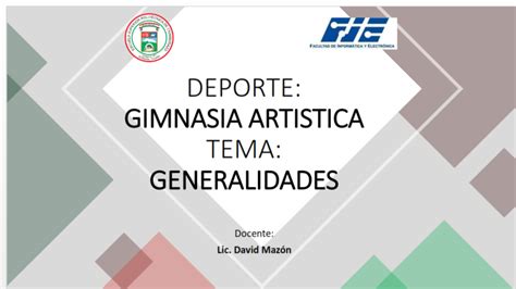 Generalidades Gimnasia Genially