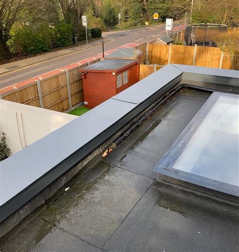 Zinc Coping Added To This Extension In Woodford Essex Woodford Cope
