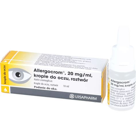 Allergocrom 20 Mgml 10 Ml Opinie Skład I Cena ️ Apteka Nowa Farmacja