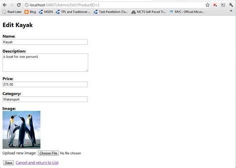 I Think ASP NET MVC 3 SportsStore Using MVC 4