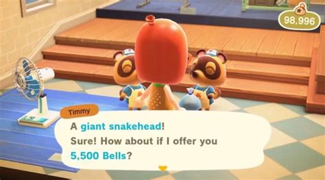 Animal Crossing New Horizons How To Catch Giant Snakehead