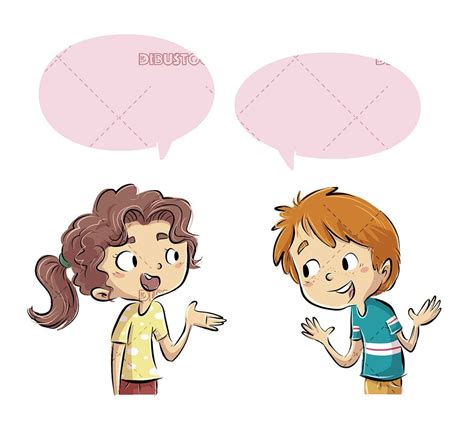 Boy And Girl Talking With Each Other Girl Talk Girl Cartoon Cartoon
