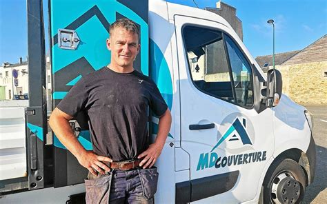 Mathieu Dirou Sinstalle Comme Couvreur à Saint Pol De Léon Le Télégramme