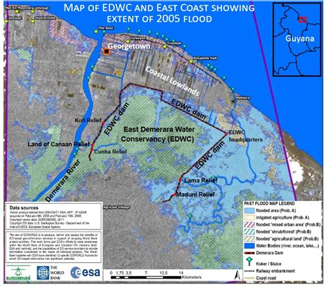 Environmental Gis Data For Guyana Rasters Shapefiles Etc