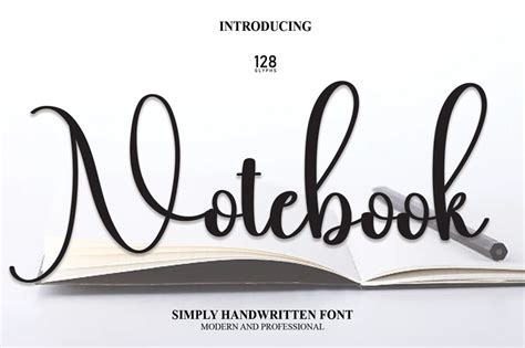 Notebook Font Dafont Com