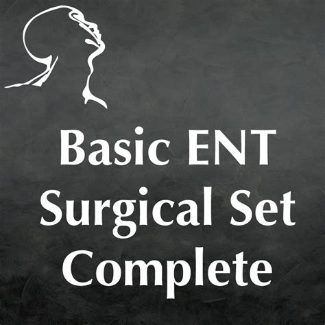 Basic Ent Surgical Set Jedmed