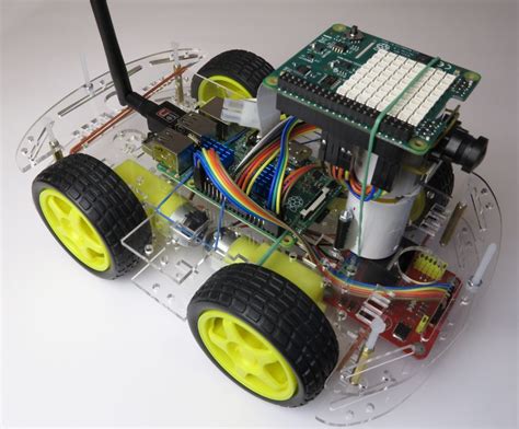 Raspberry Pi Sense HAT für Roboter Roboter planen bauen programmieren