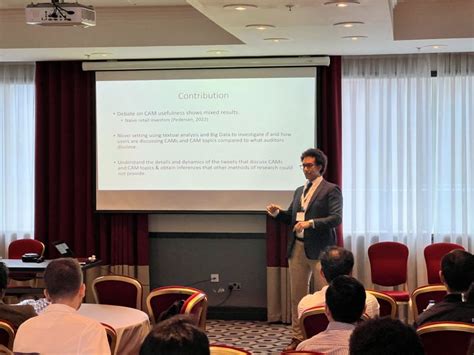 Ahmed Ayman On Linkedin Presenting At The Lubs Doctoral Conference 2023