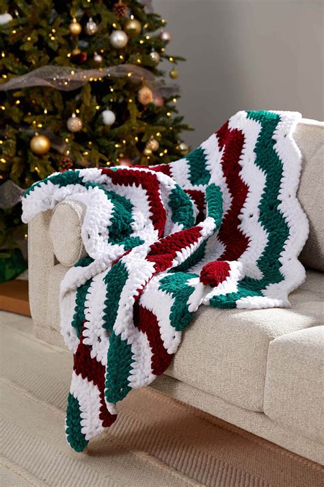 Holiday Cheer Throw Premier Yarns