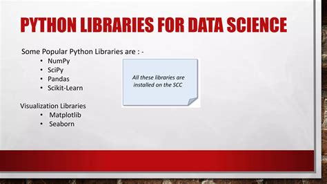 Python For Data Science Pptx