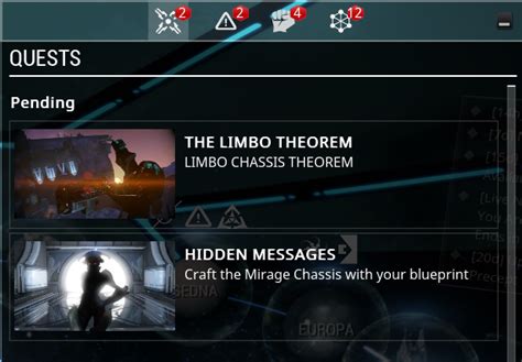 Pending Quests General Warframe Forums