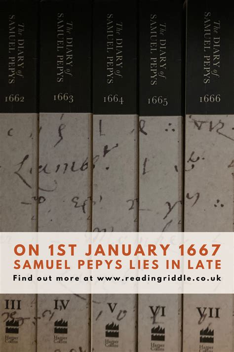 Samuel Pepys Diary Life In 1667 London