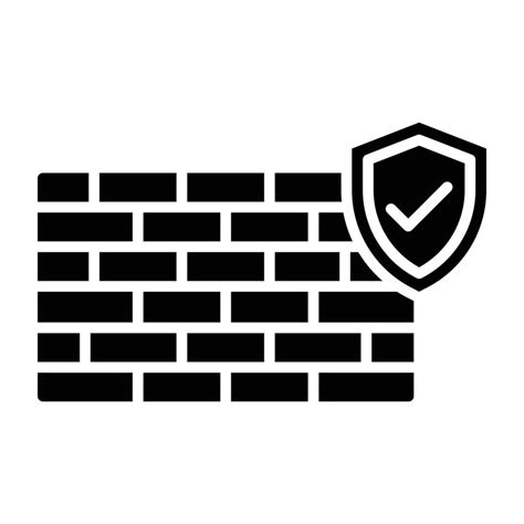 Firewall Icon Style 8329606 Vector Art At Vecteezy