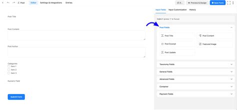 mapping meta fields with meta keys in fluent forms fluent forms