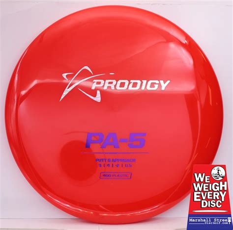 Prodigy Pa5 400 • Marshall Street Disc Golf