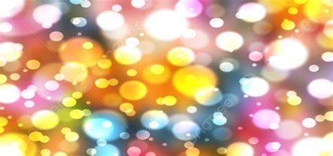Colorful Light Bokeh Effect Background Design Colorful Light Background