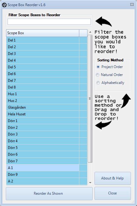 Revit Add Ons Scope Box Purge Scope Box Reorder And Scope Box Synchronizer 2019 Updates From