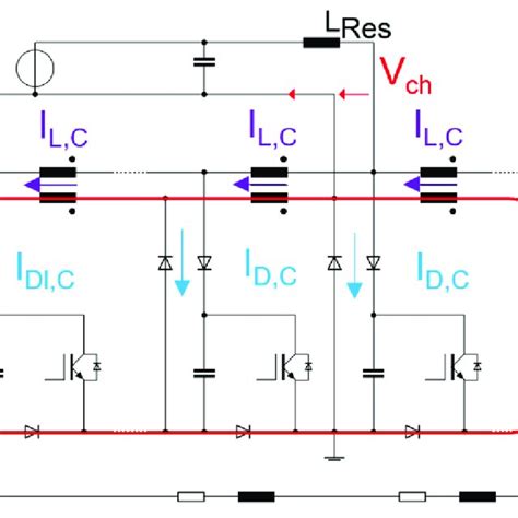 Equivalent Circuit Showing Current Paths Download Scientific Diagram