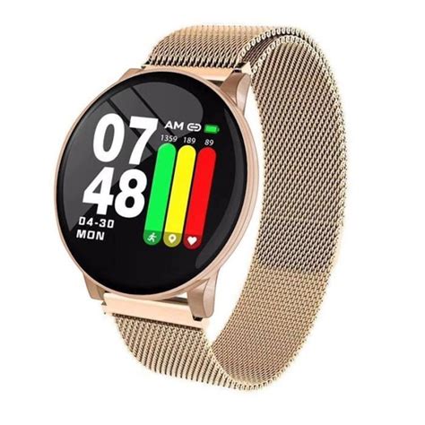 W8 Acier Inoxydable Montre Intelligente Hommes Et Femmes Bracelet De