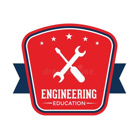 Engineering Badge Stock Illustrations 9265 Engineering Badge Stock